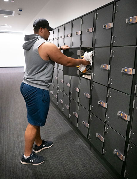 Texas A&M - Commerce - Football Pass-Through Lockers | GearBoss