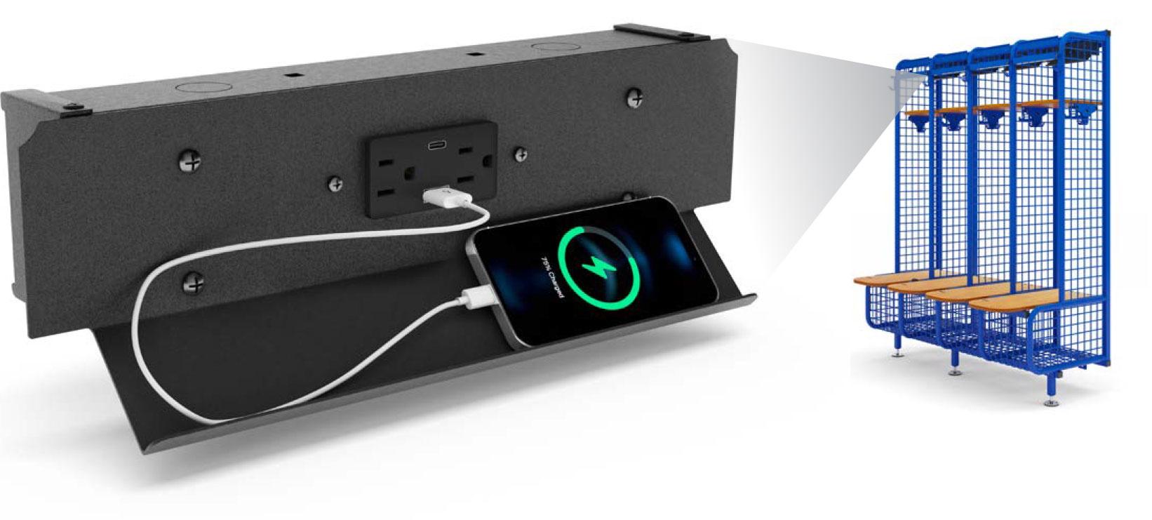 The NEW Electrical Kit Accessory for GearBoss® AirPro® Lockers | GearBoss